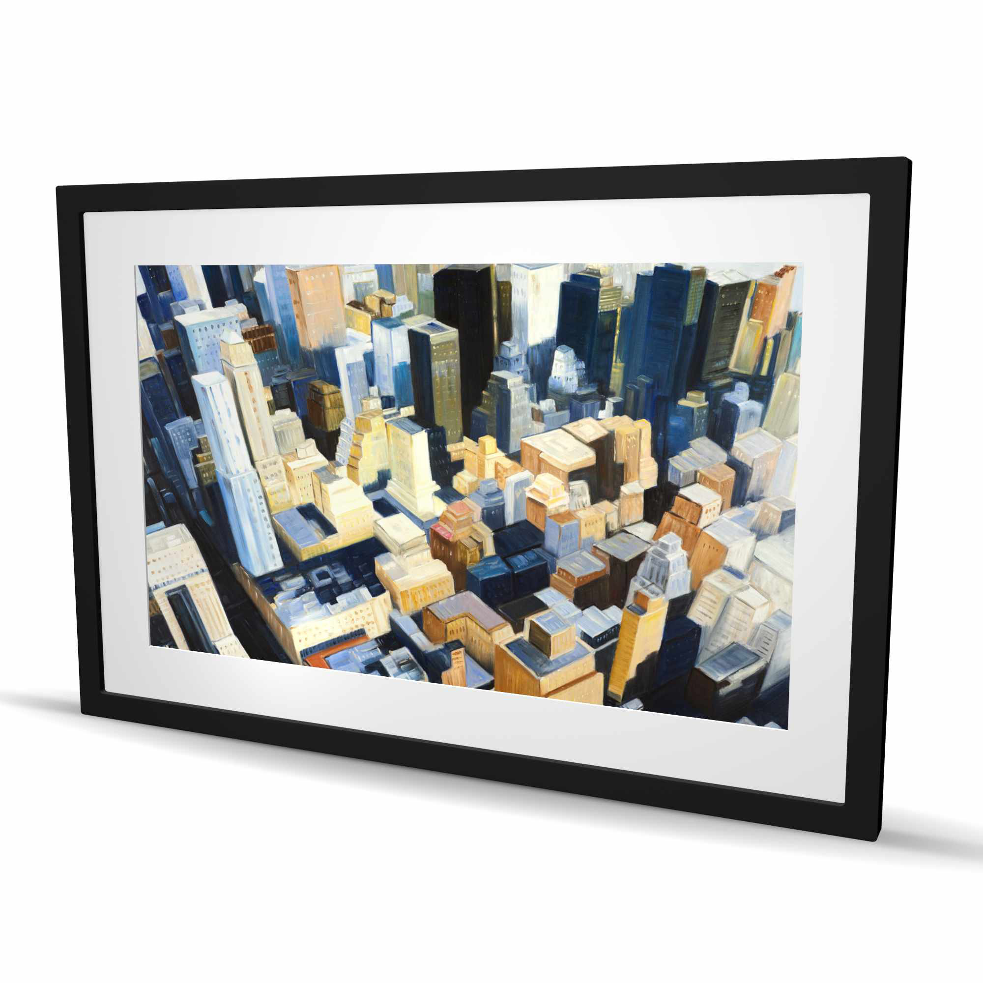 Lark Manor™ Manhattan View of Empire State Building - Framed Print ...