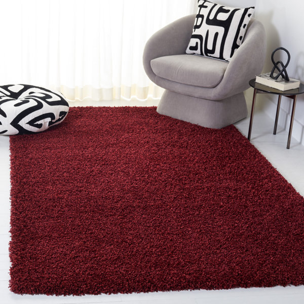 Wrought Studio Vandoren Shag Performance Solid Color Rug & Reviews ...
