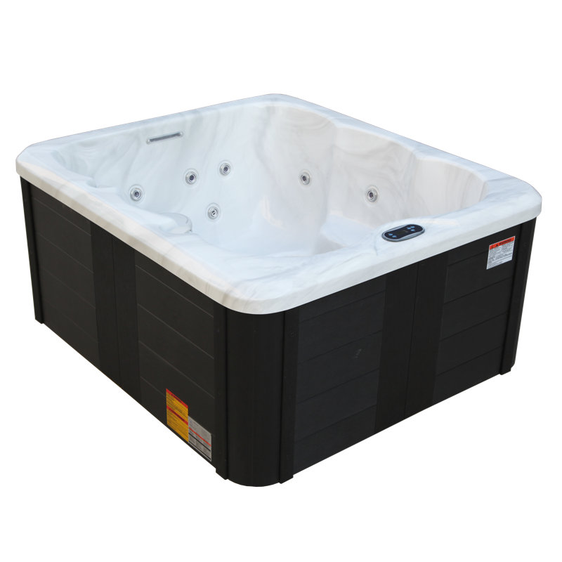 Luxury Spas Retreat 5-person 16-jet Hybrid 110v/220v Plug And Play Spa ...