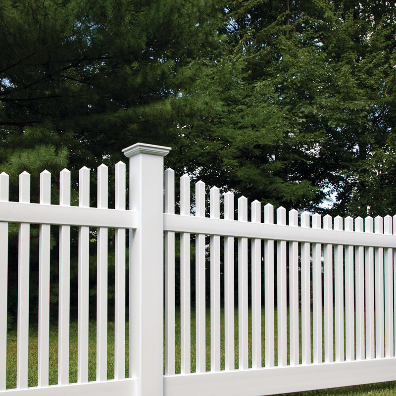 Barrette Outdoor Living 4 ft. H x 8 ft. W Classic Picket Panel ...