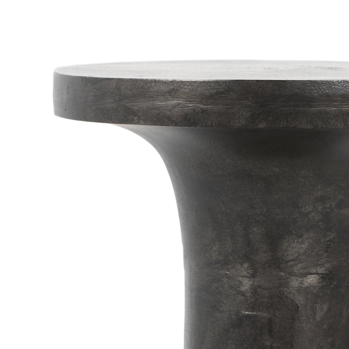 Birch Lane™ Tilman End Table-Raw Black & Reviews | Joss & Main