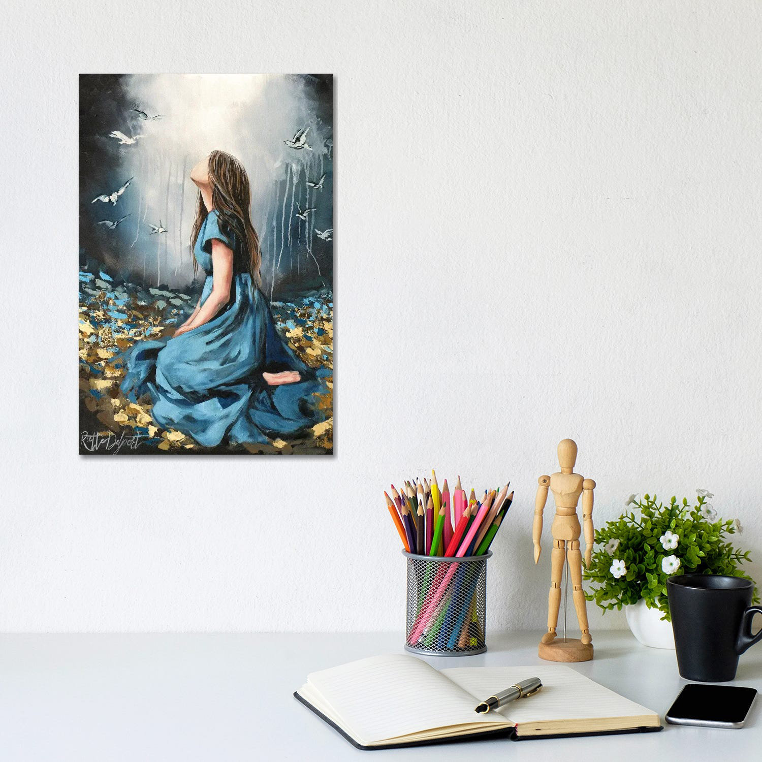 Red Barrel Studio® Sy Dra 'N Drome-Hart - Wall Art Print - Framed ...