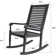 Lark Manor Alekper Outdoor Rocking Solid Wood Chair & Reviews | Wayfair