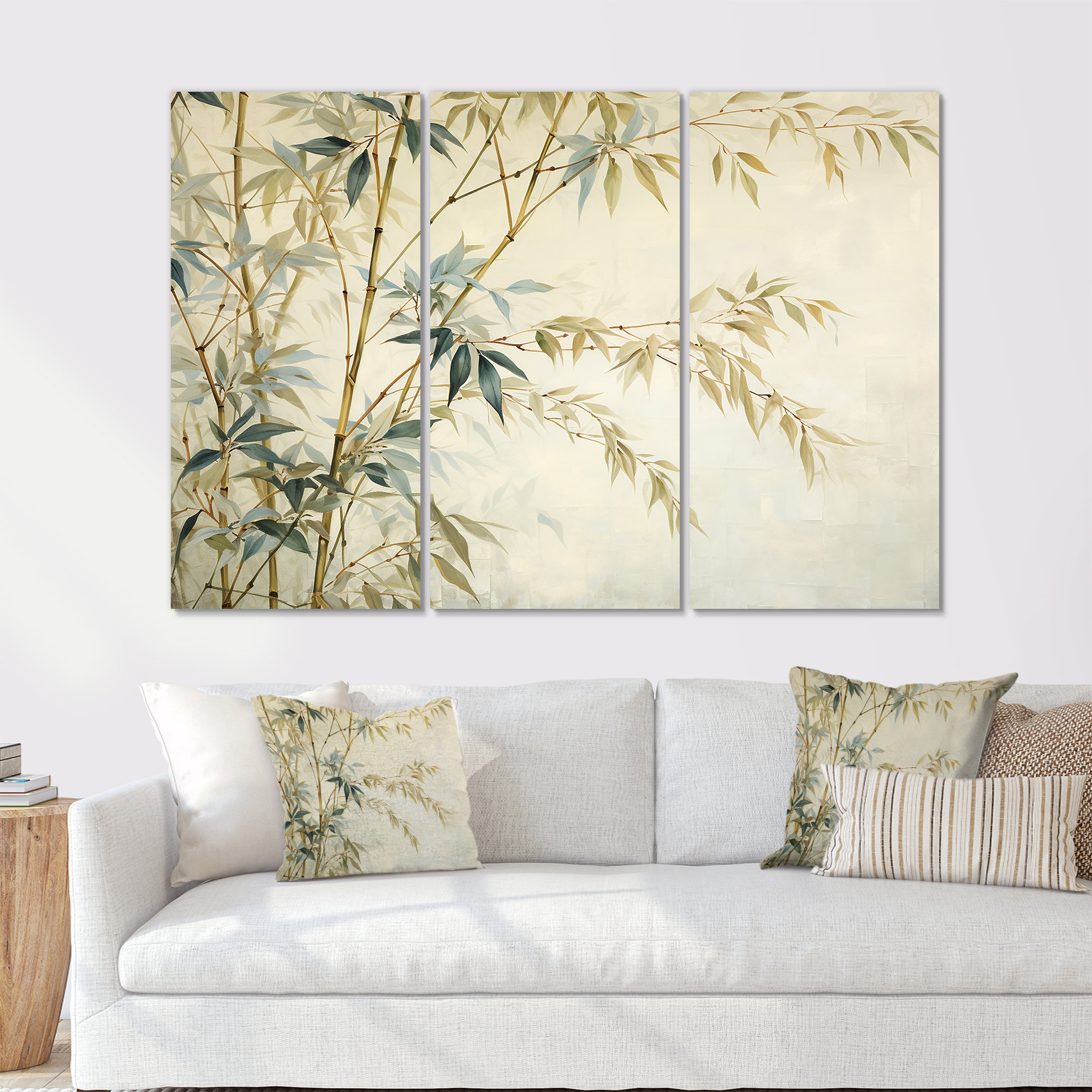 Bay Isle Home™ Minimalism Bamboo - Bamboo Wall Art Print Set | Wayfair