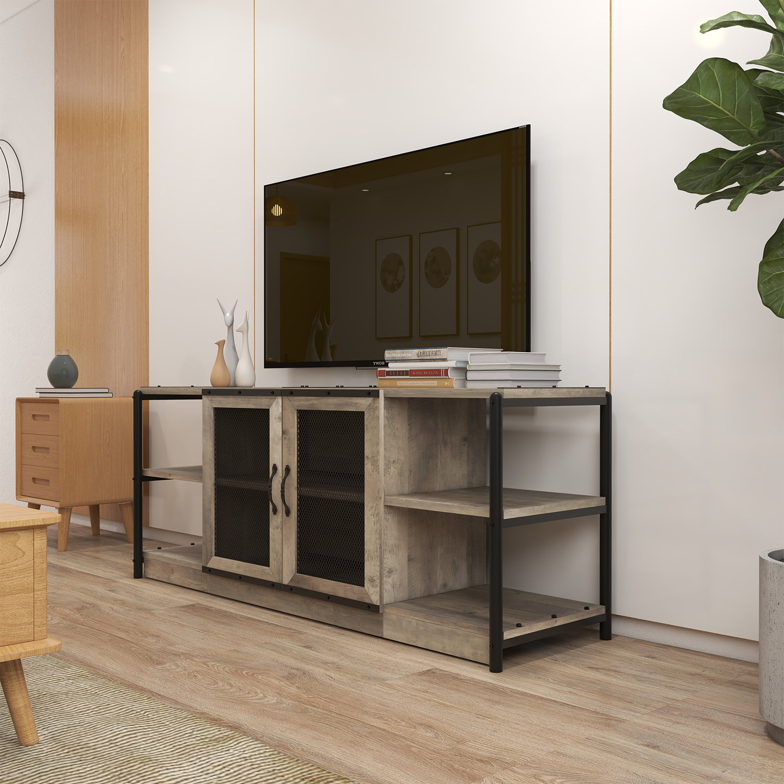 17 Stories Rotasha 18.3'' W Storage Credenza - Wayfair Canada