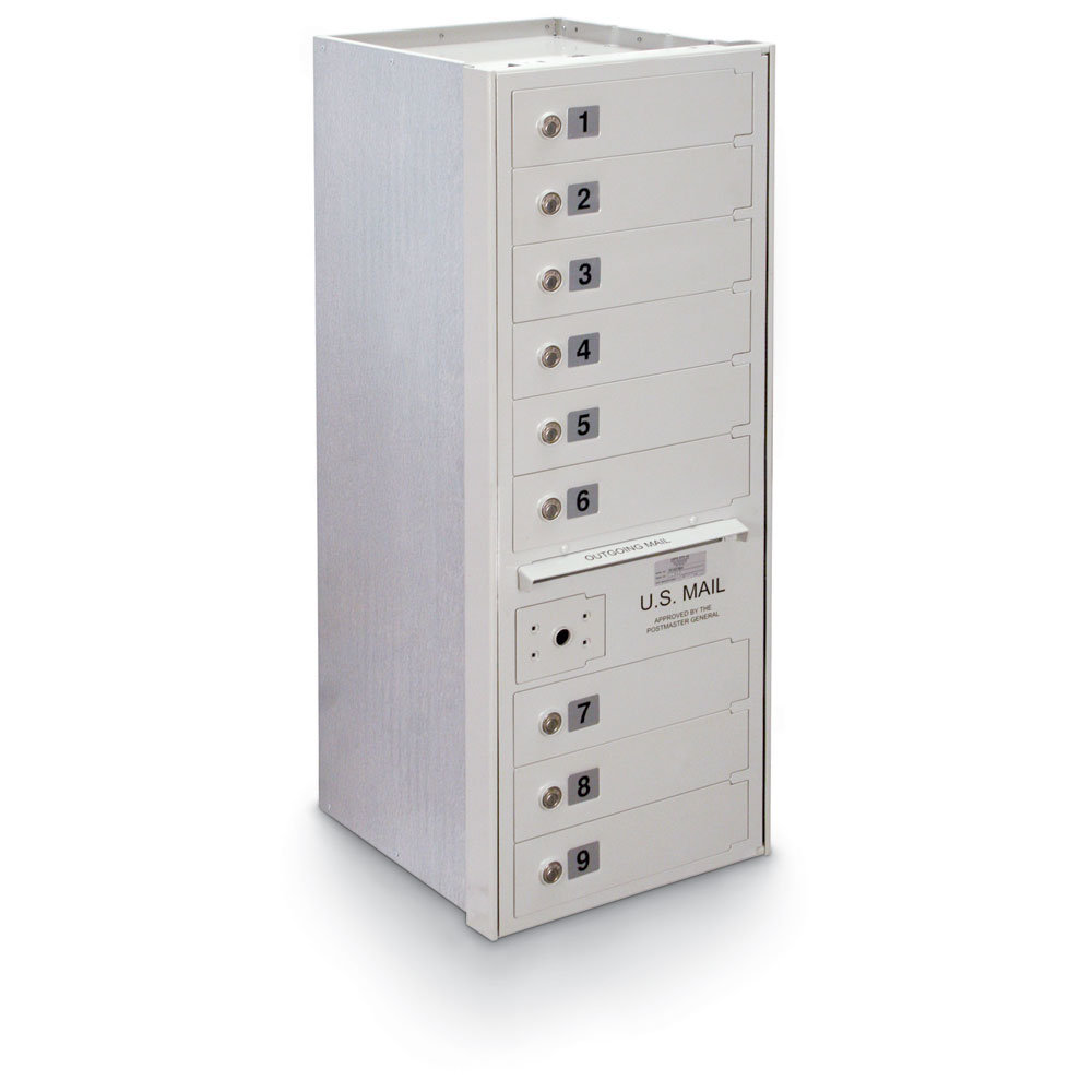 Postal Products Unlimited, Inc. High Security 9 Door Front Load 4C ...
