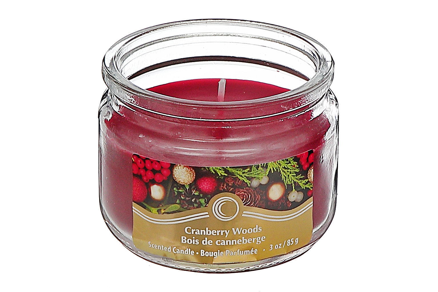 Symple Stuff Christmas 3 Oz Scented Jar Candle Cranberry Woods - Set Of ...