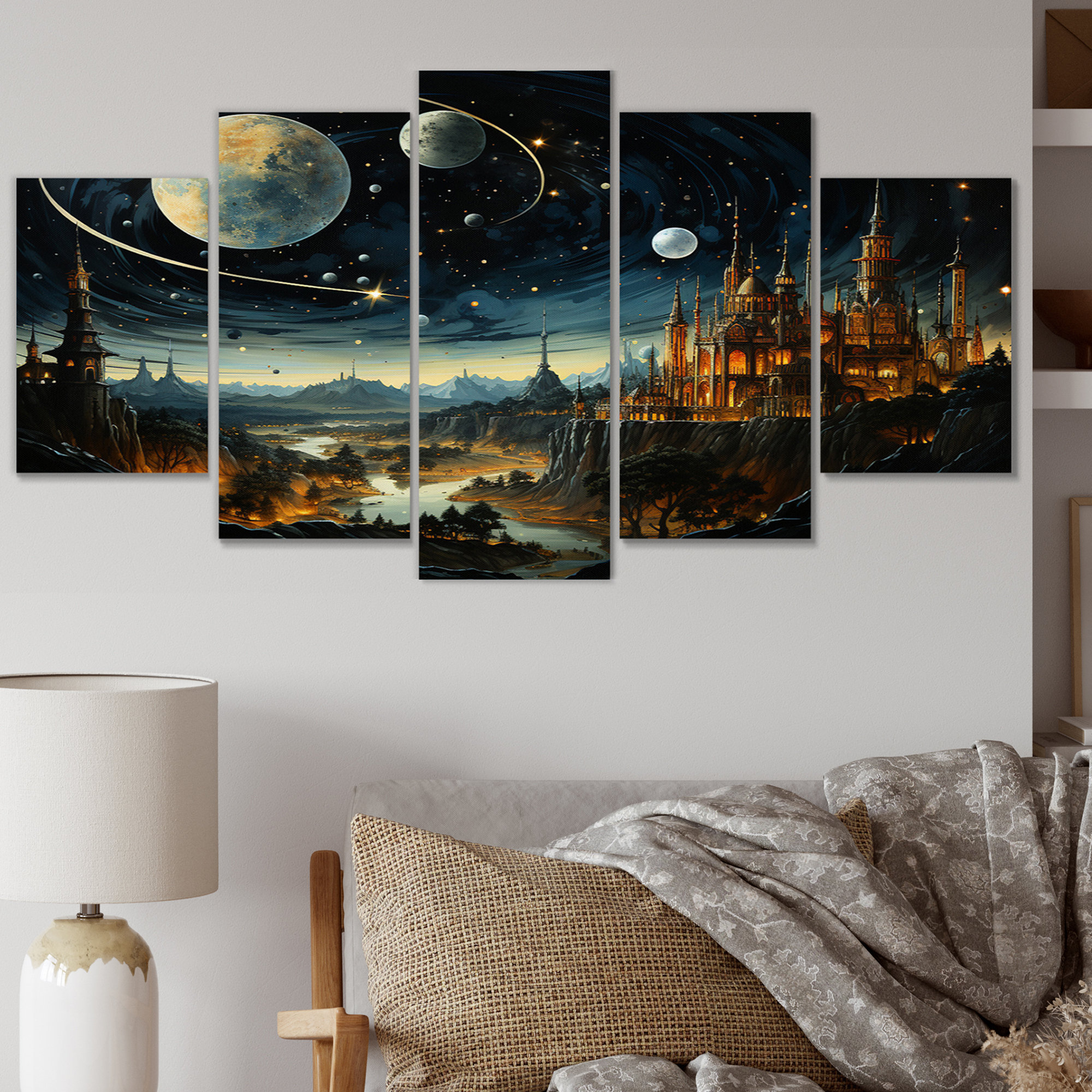 Lark Manor™ Islam Art Islamic Astronomy III - Islamic Wall Art Print ...