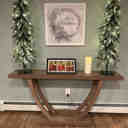 Millwood Pines Rahmel 62.99" Long Console Table, Industrial Entryway ...