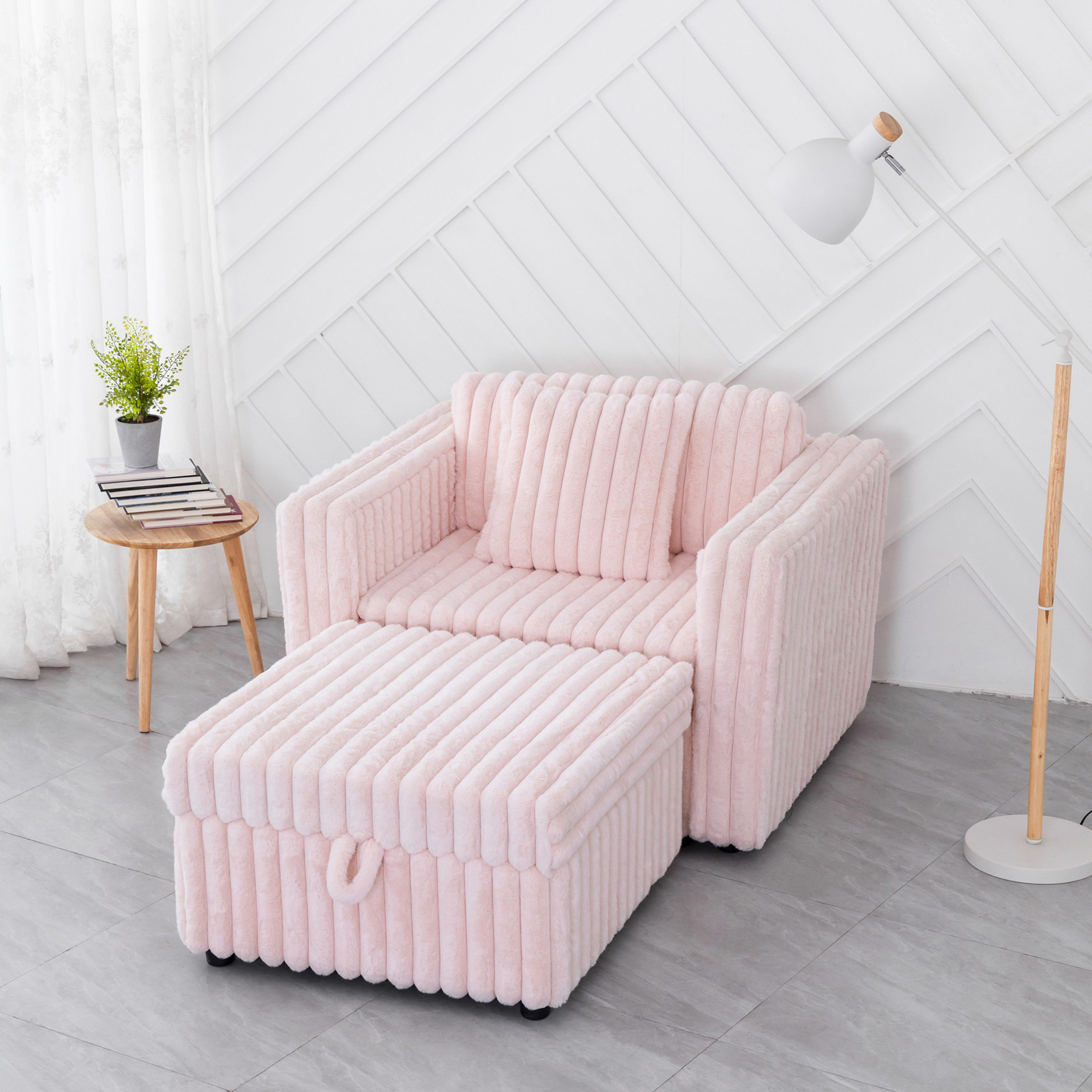 Everly Quinn Comfortable and stylish single sofa for bedroom - Wayfair ...