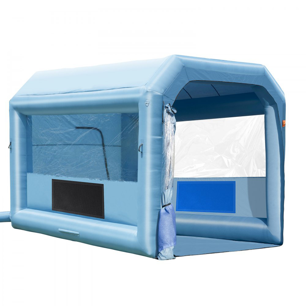 Stellweilan Tessberg Inflatable Paint Booth, 32.8 x 21 x 14.8 ft ...