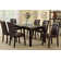 Winston Porter Cigi 7 - Piece Faux Marble Top Dining Set | Wayfair
