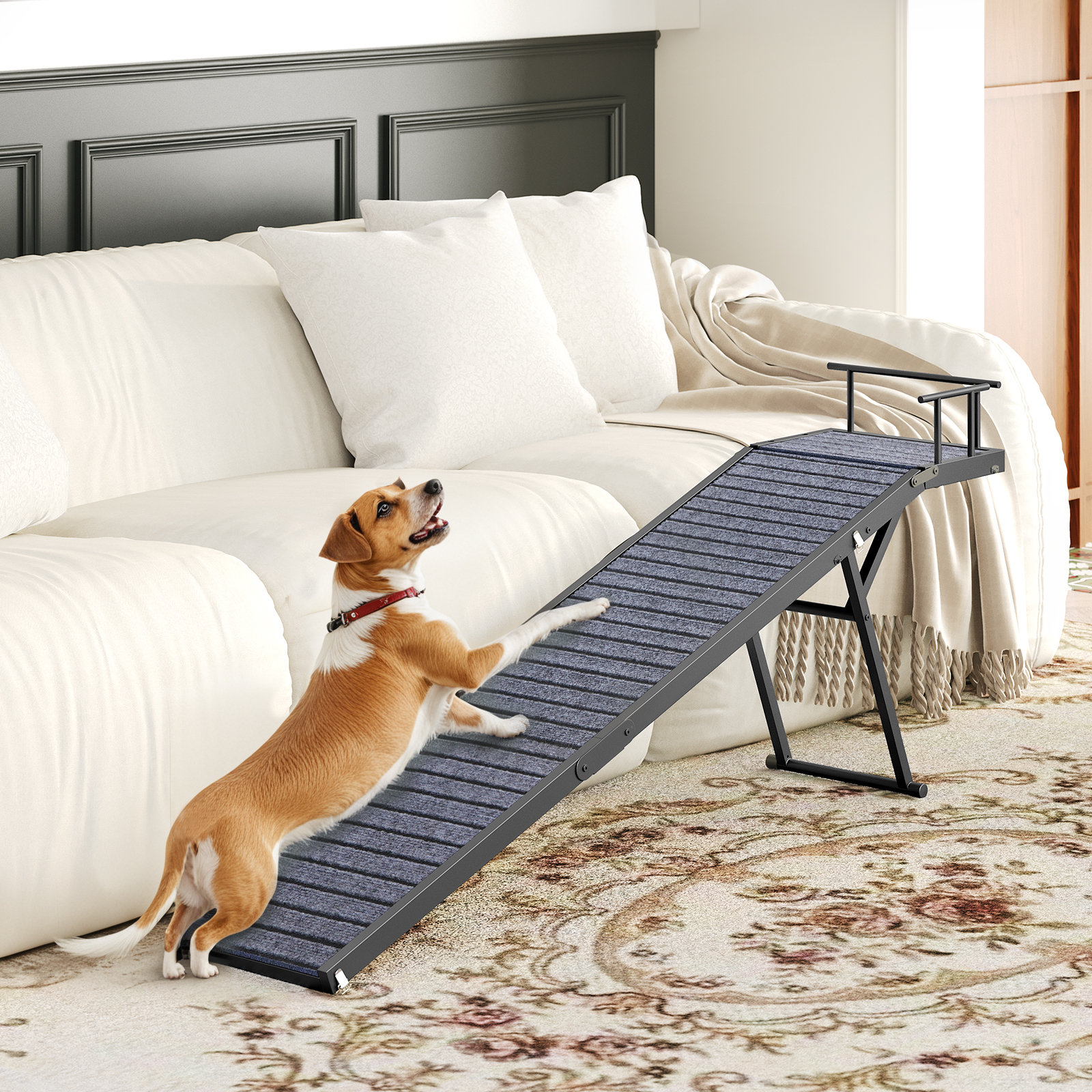 Tucker Murphy Pet™ Dog Ramp Foldable Pet Ramp with Non Slip Mat ...