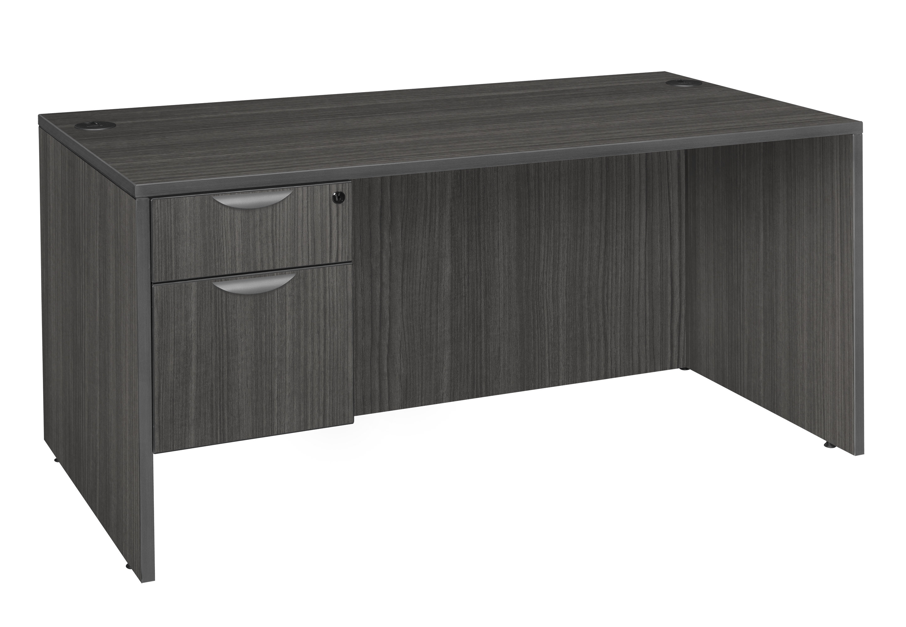 Regency Legacy Executive Desk with Single Pedestal Drawer Unit ...