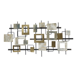 Large (36" - 60" High) Metal Wall Accents & Arts You'll Love | Wayfair