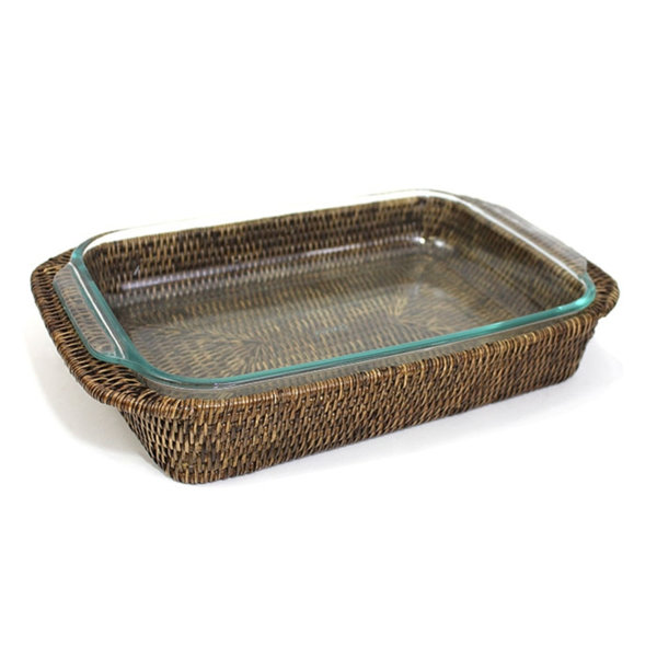 Matahari Pyrex Bakeware Tray Oblong Shape Pyrex Included | Wayfair