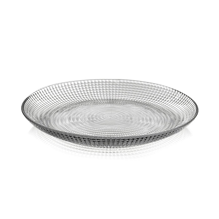 Wrought Studio Mackai Glass Salad Plate Set of 12 | Wayfair