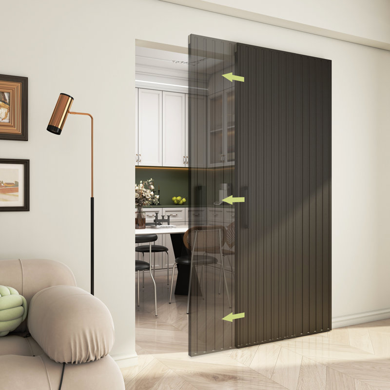 JUBEST Concealed Invisible Magic Sliding Doors With Installation ...