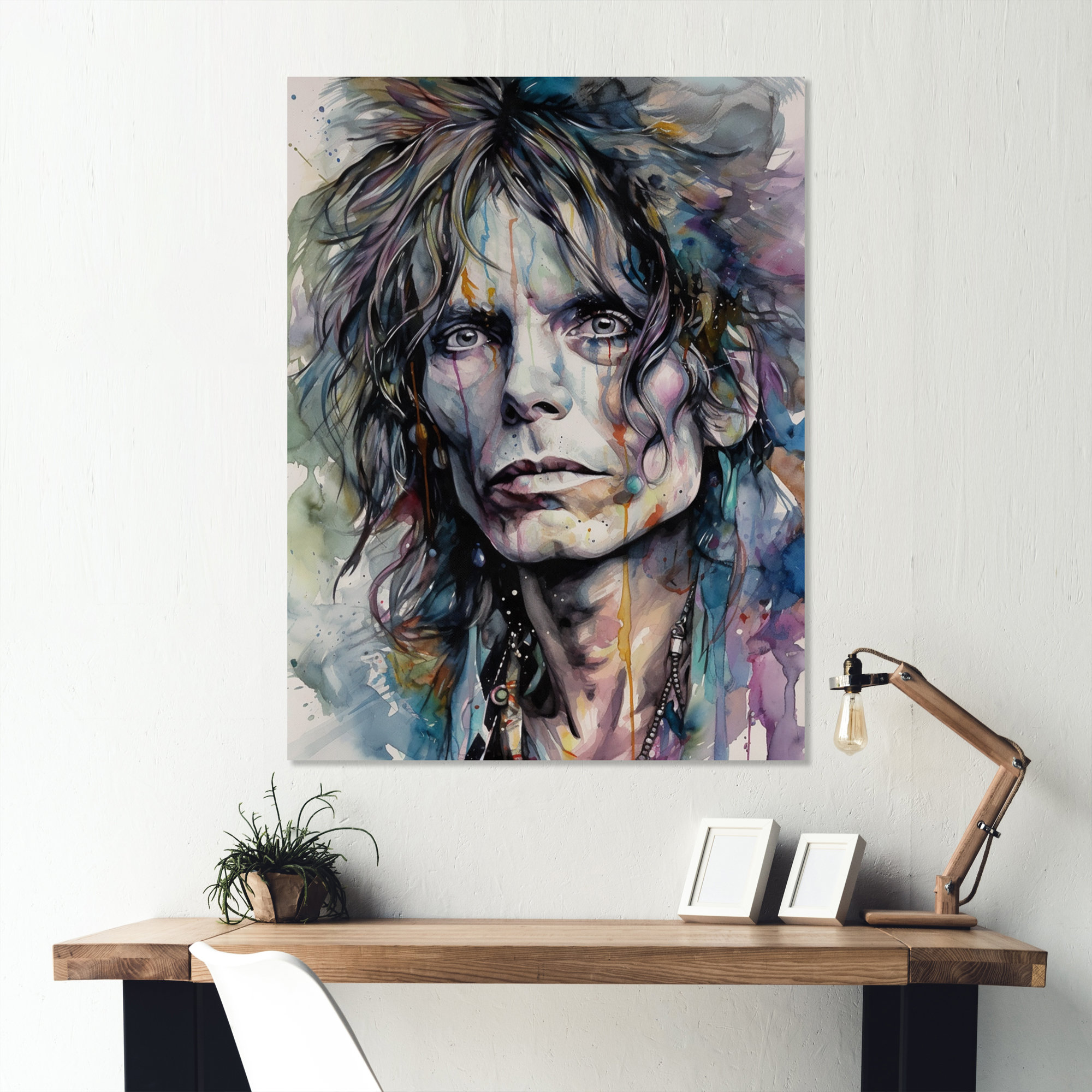 Red Barrel Studio Celebrity Mick Illustration - Celebrity Metal Wall ...