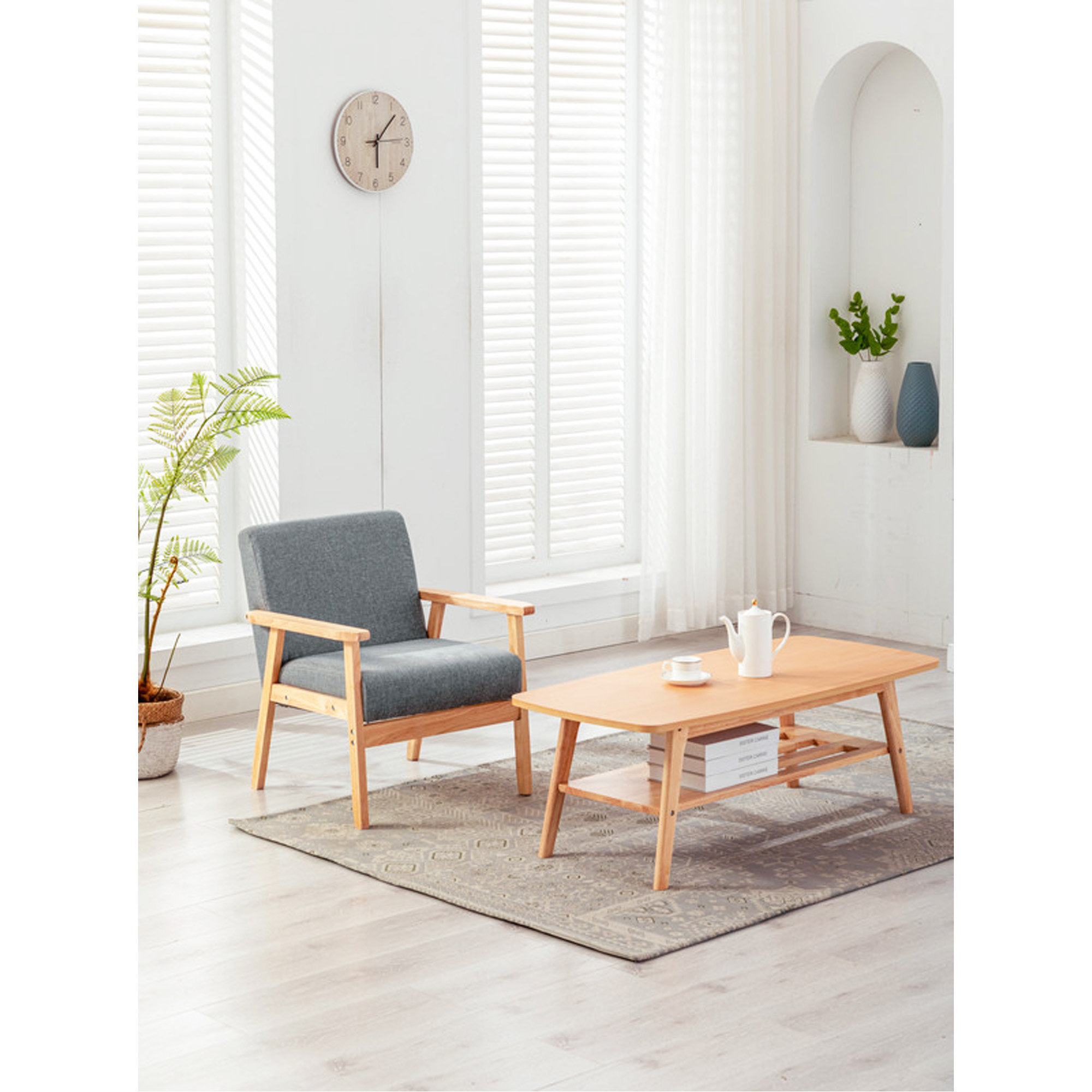 Corrigan Studio® Coffee Table And Chair Set | Wayfair