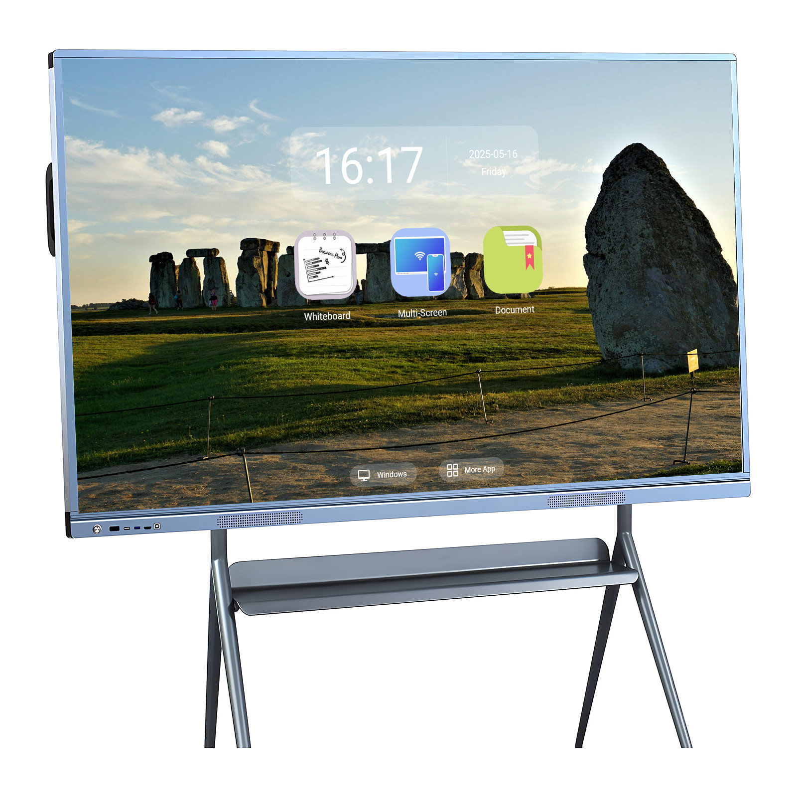 JYXCN Smart Board Interactive Whiteboard, All-in-One Touch Screen ...