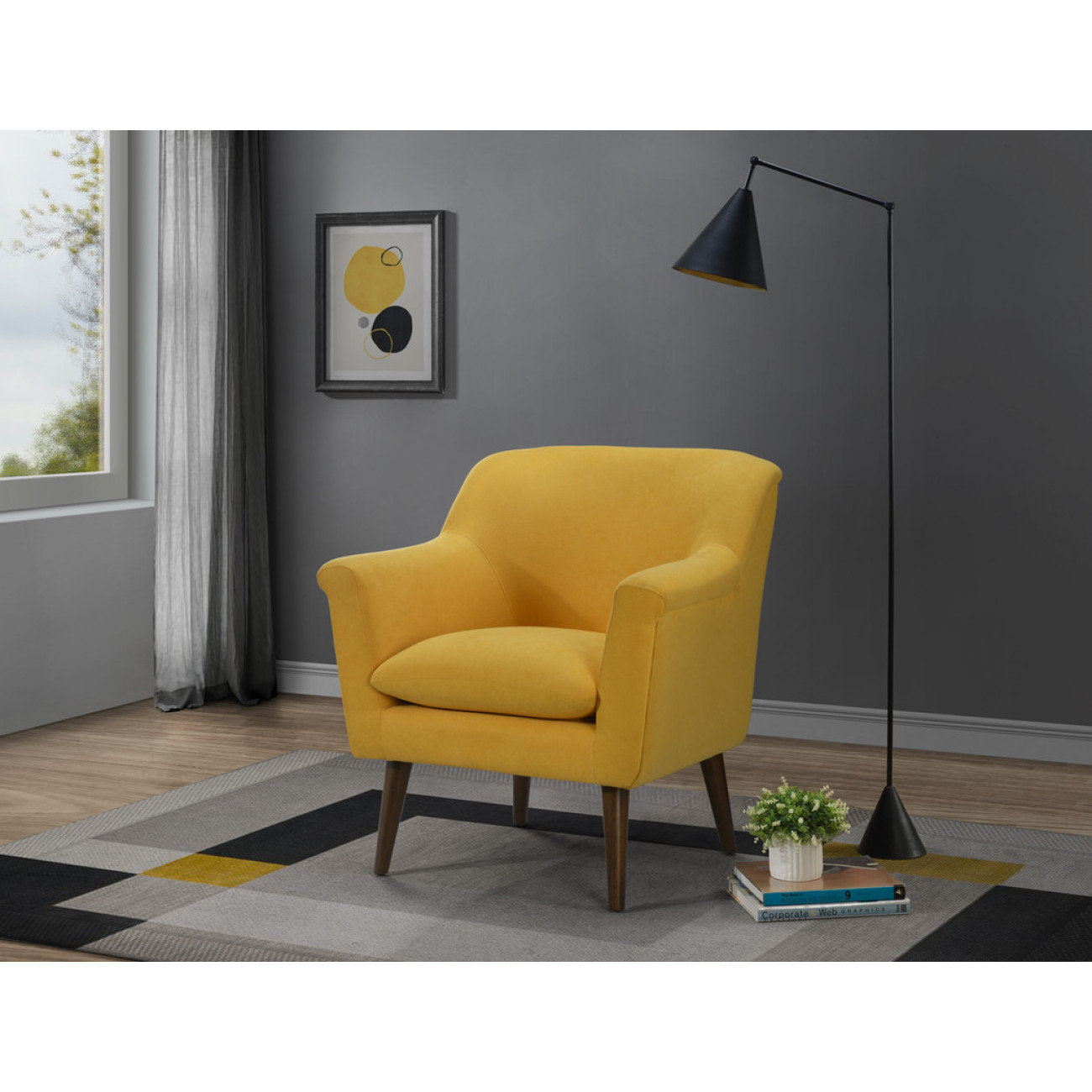 George Oliver Oversized Armchair,Oversized Chair,Arm Chair,Modern ...