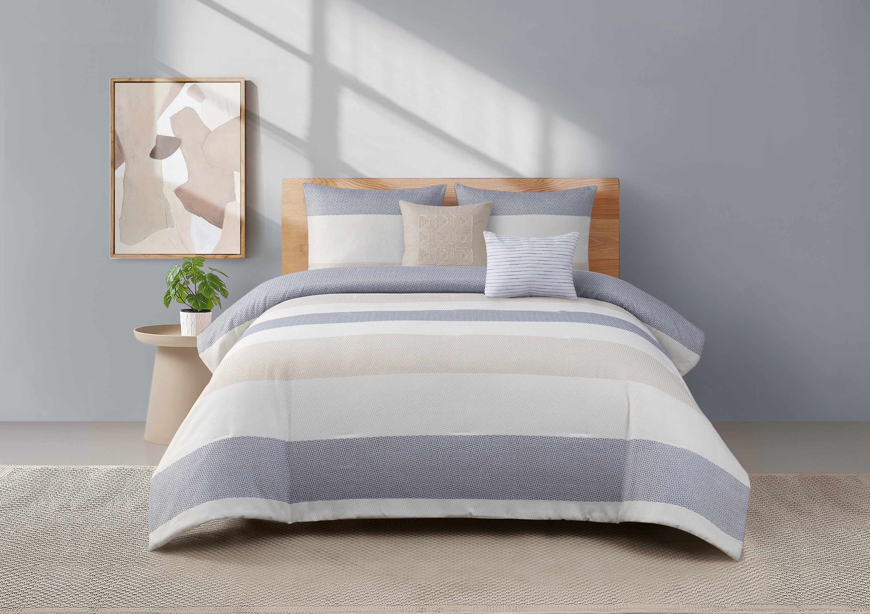 Haven & Willow Atticus 5 Piece Comforter Set Full/ & Reviews | Wayfair