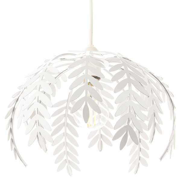 Bay Isle Home Traditional Fern Leaf Design Ceiling Pendant Light Shade ...