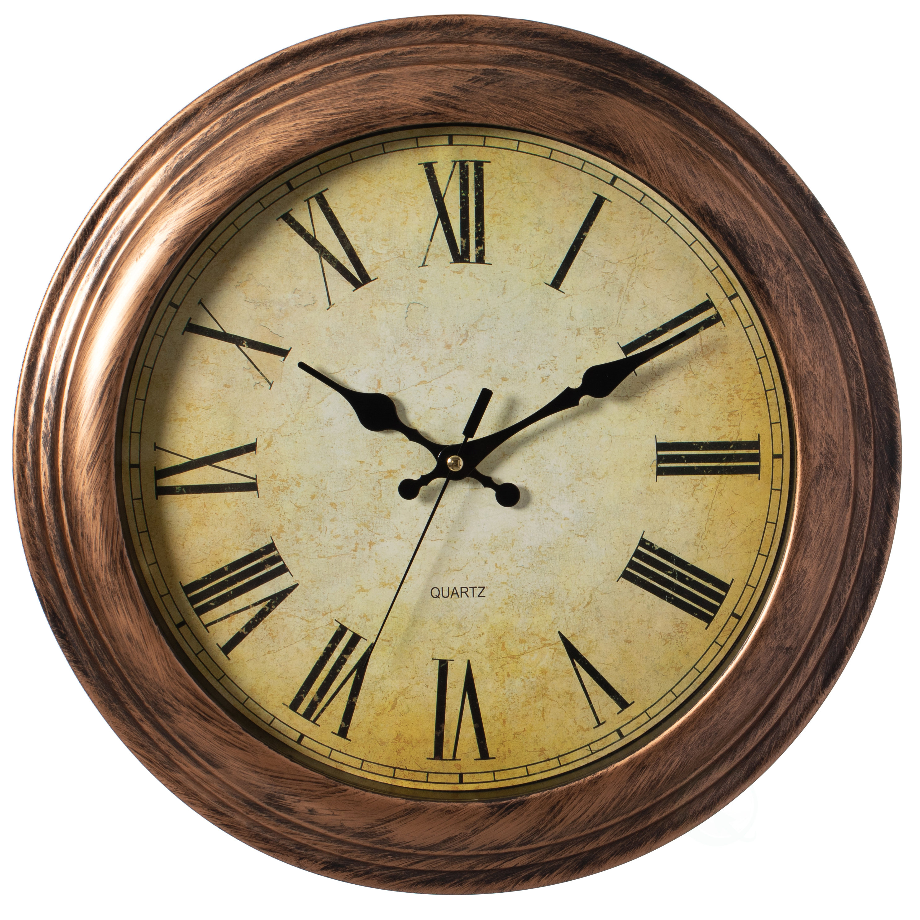 Gracie Oaks Larreon 15.5 inch Wall Clock for Home Kitchen Living/Dining ...