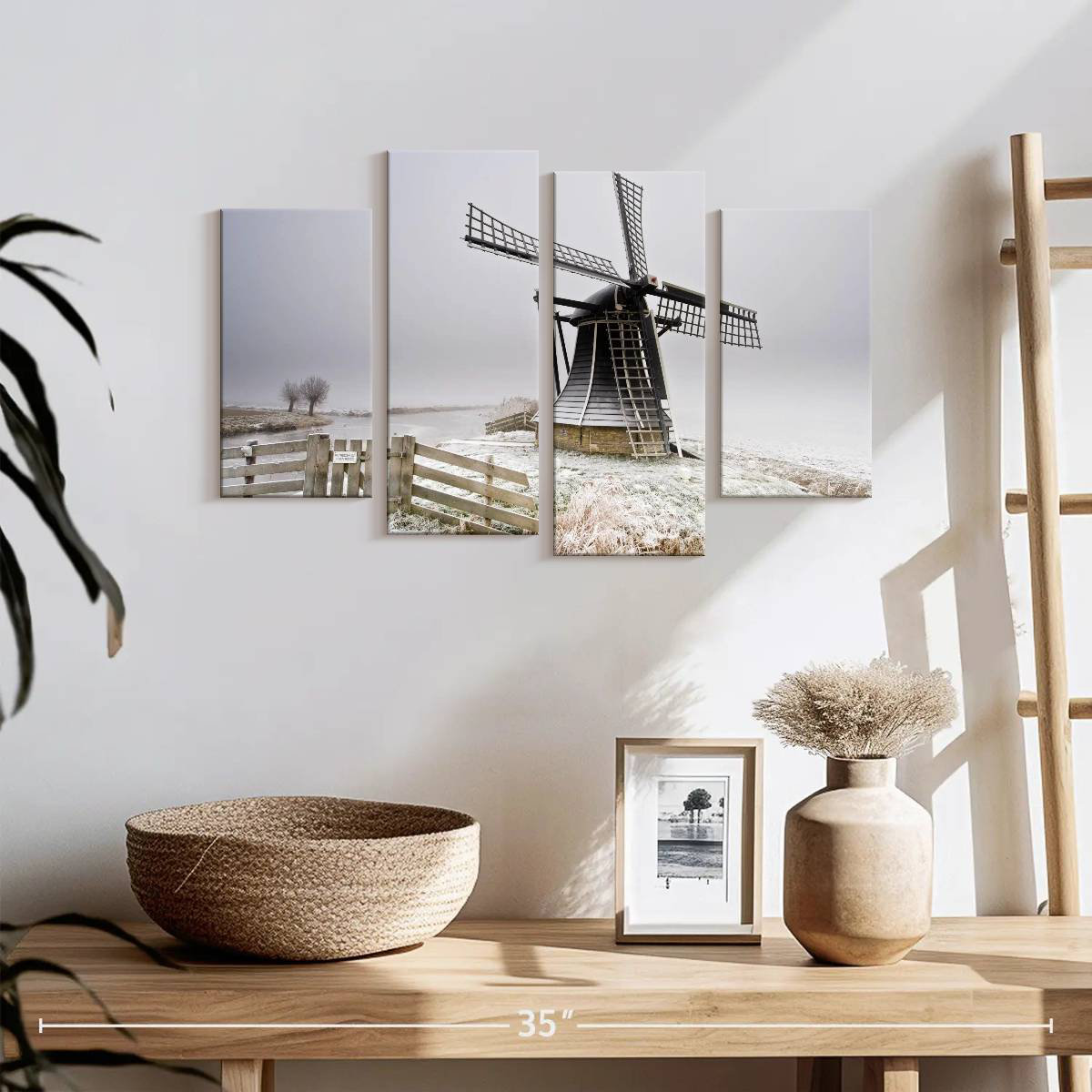 Elephant Stock Winter Windmill | Wayfair