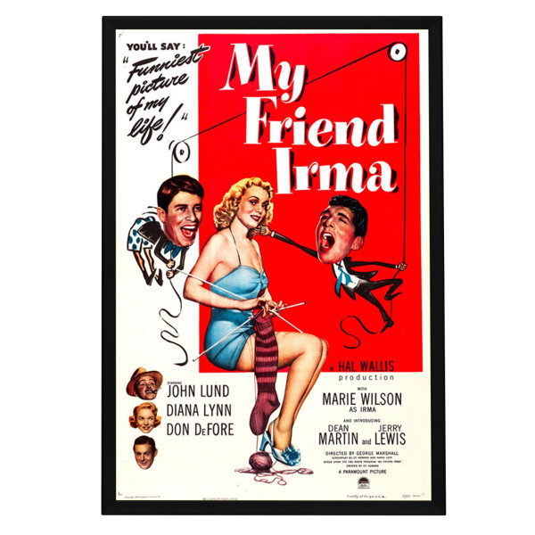 Red Barrel Studio® " My Friend Irma (1949) " on Paper | Wayfair