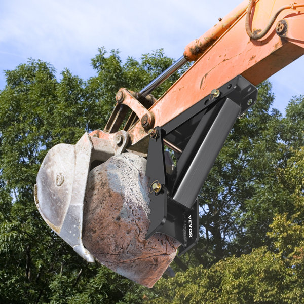 VEVOR 18" Backhoe Thumb, 1/2" Teeth Thickness Heavy Duty Excavator ...