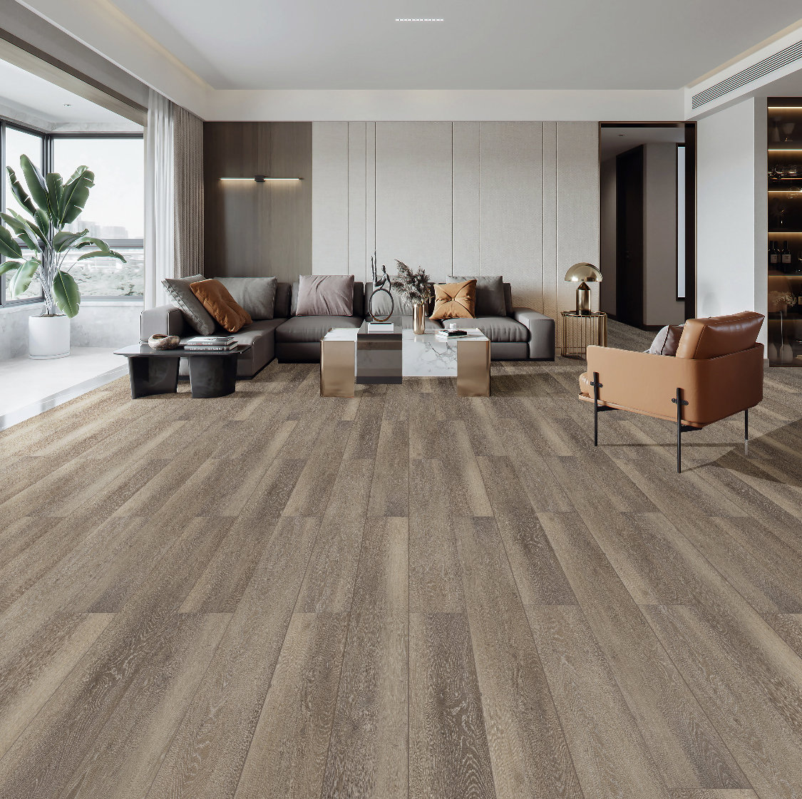 Christina & Son Hampton 9" x 72" x 12mm Vinyl Extra Long Plank | Wayfair