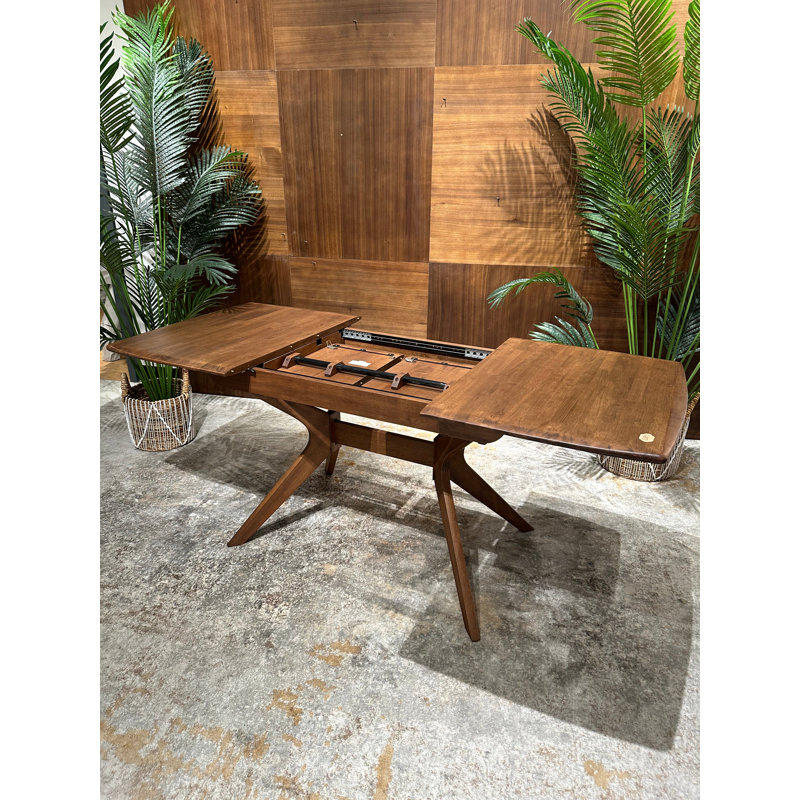 Corrigan Studio® Radiant Elm Extendable Dining Table | Wayfair