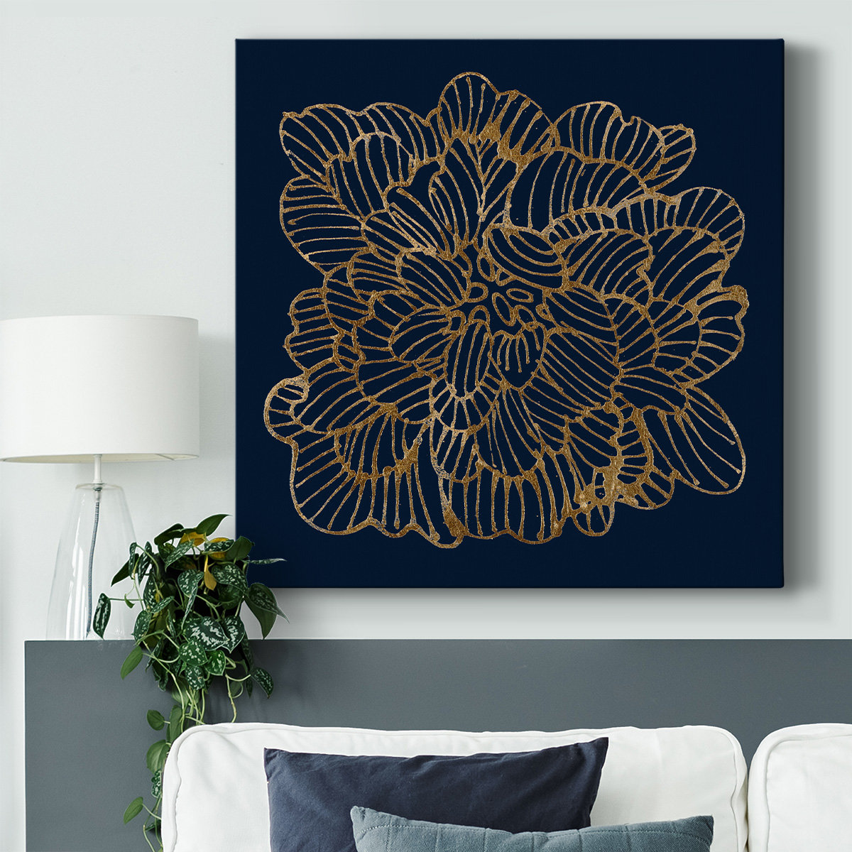 Winston Porter Hide and Seek II - Wrapped Canvas Print | Wayfair