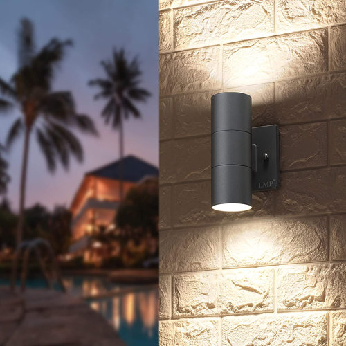 Transparent Outdoor Wall Lighting You'll Love | Wayfair