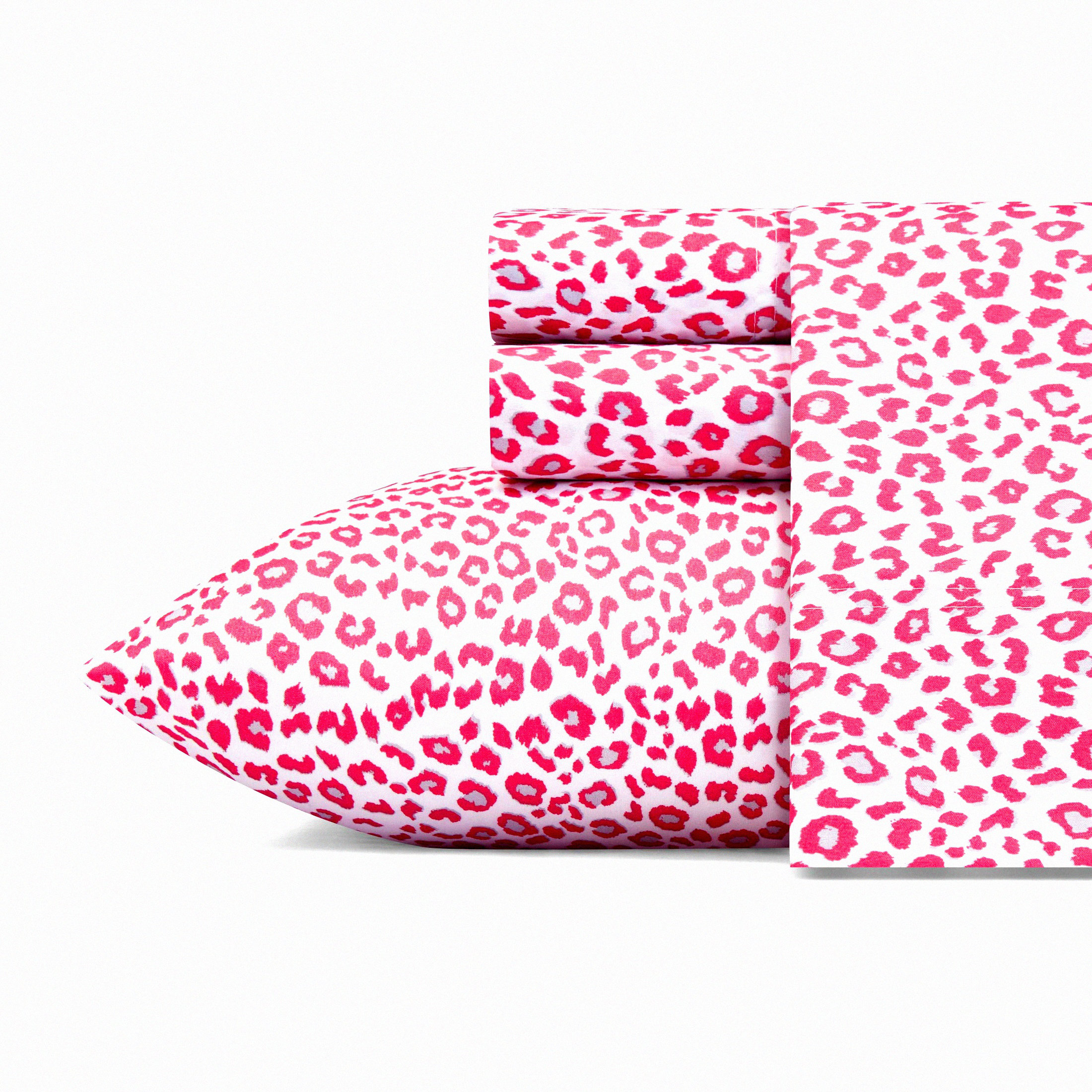 BRBCA Leopard Soft Queen Sheets - Lightweight Bedding Set, Fade ...