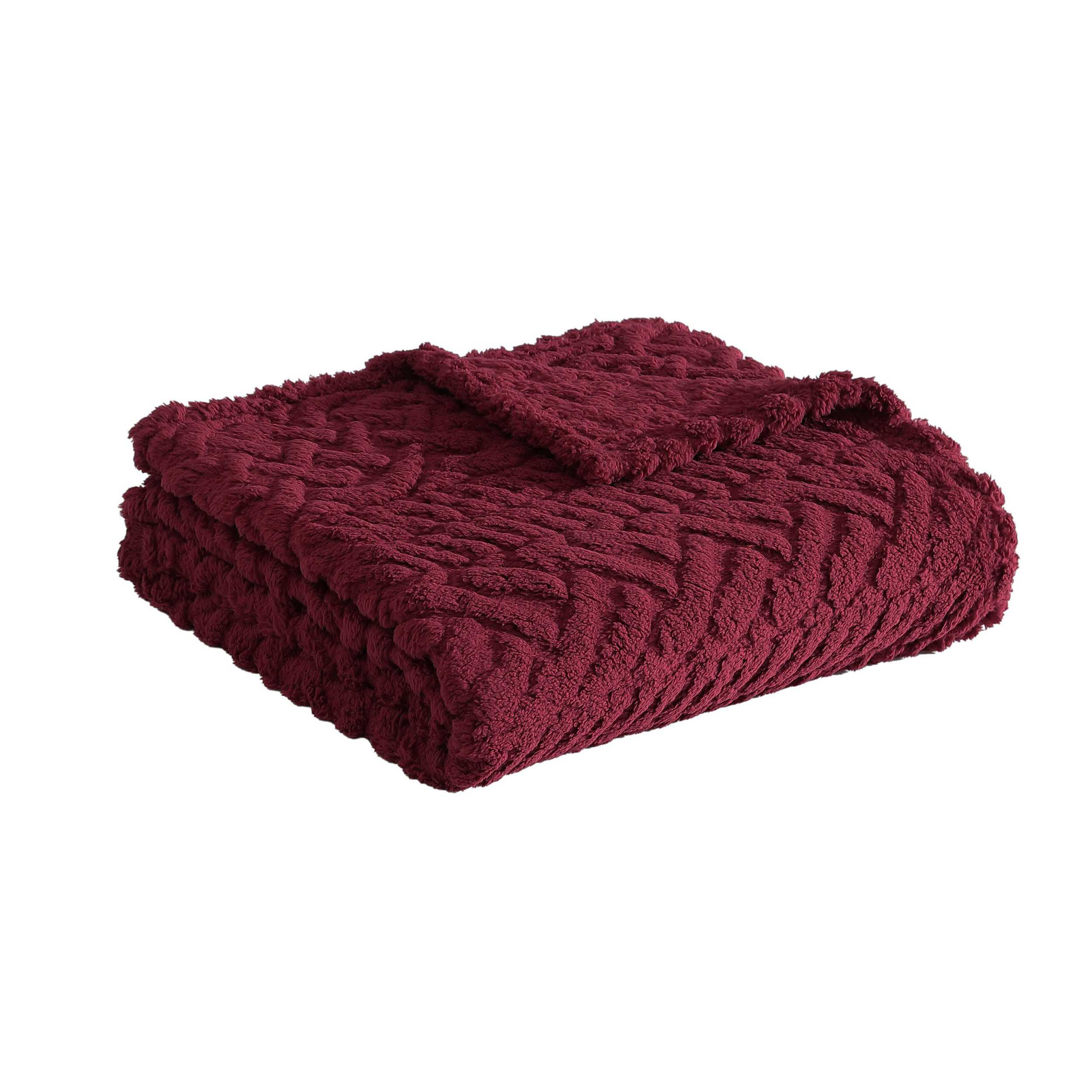 Nautica Declan Ultra Soft Plush Sherpa Throw Blanket & Reviews | Wayfair