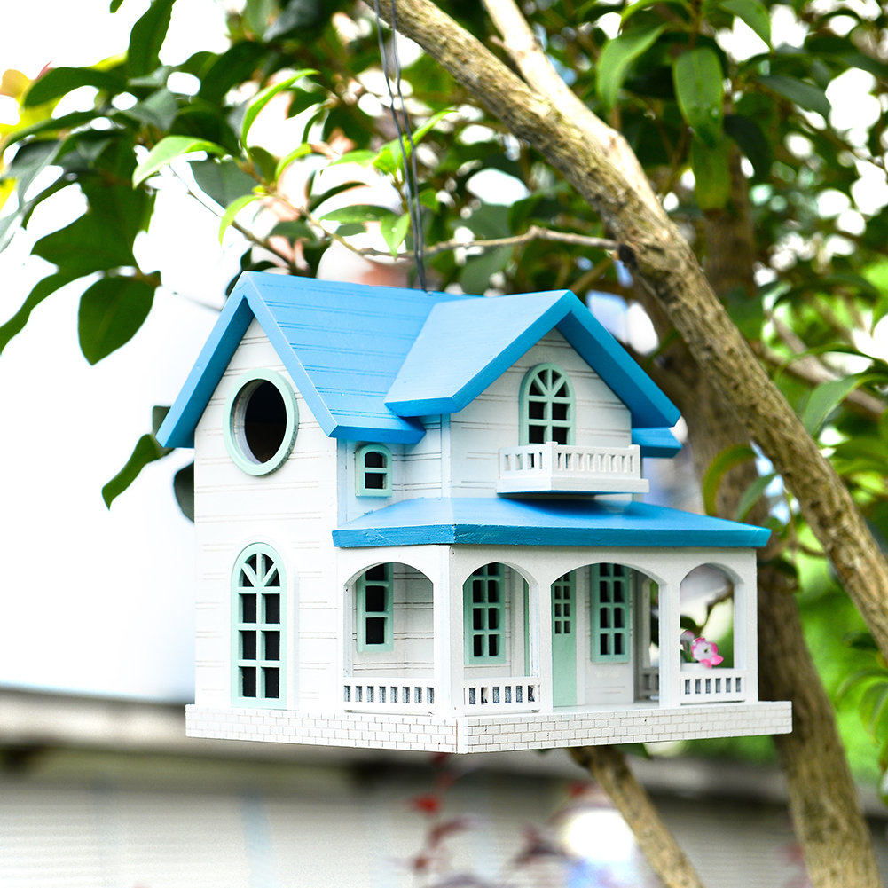 Highland Dunes Mchugh Home Wooden Bird-Friendly Perch 8.5 in x 7 in x 9 ...