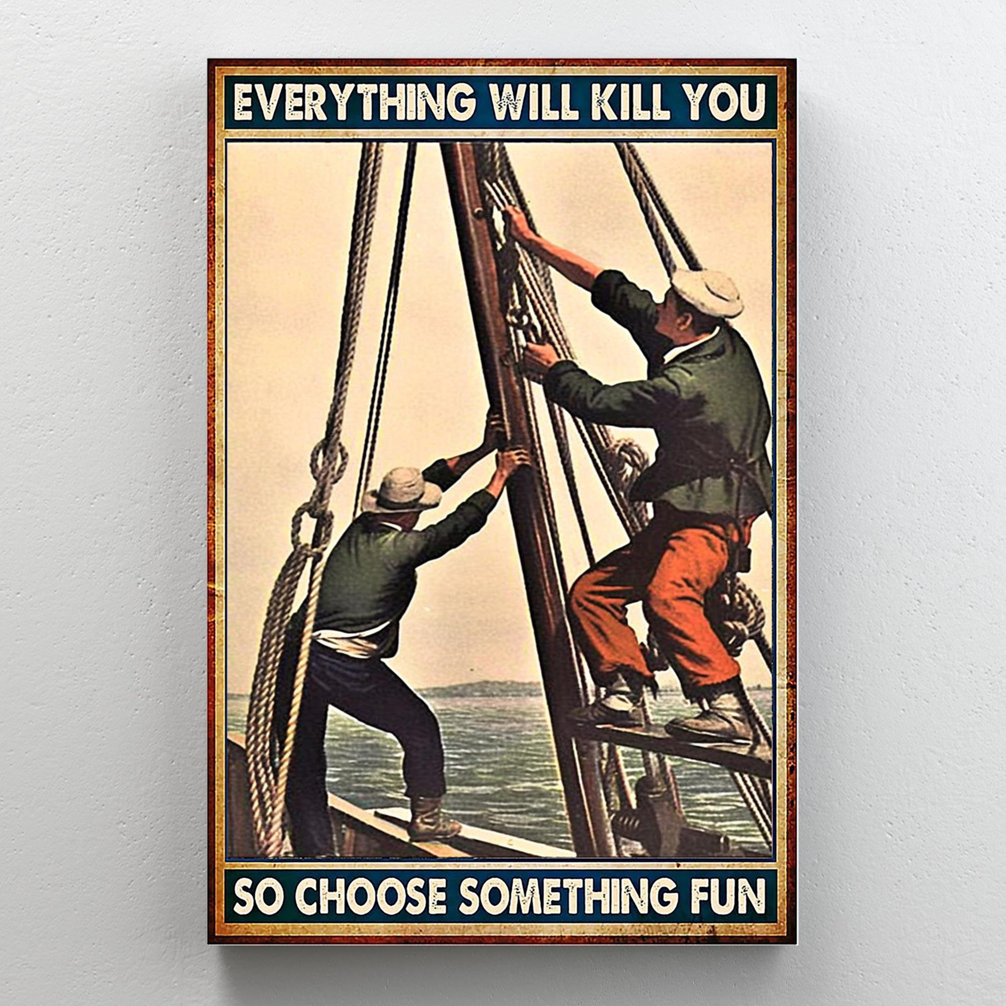 Trinx Lacoria Sailors So Choose Something Fun 2 On Canvas Graphic Art ...