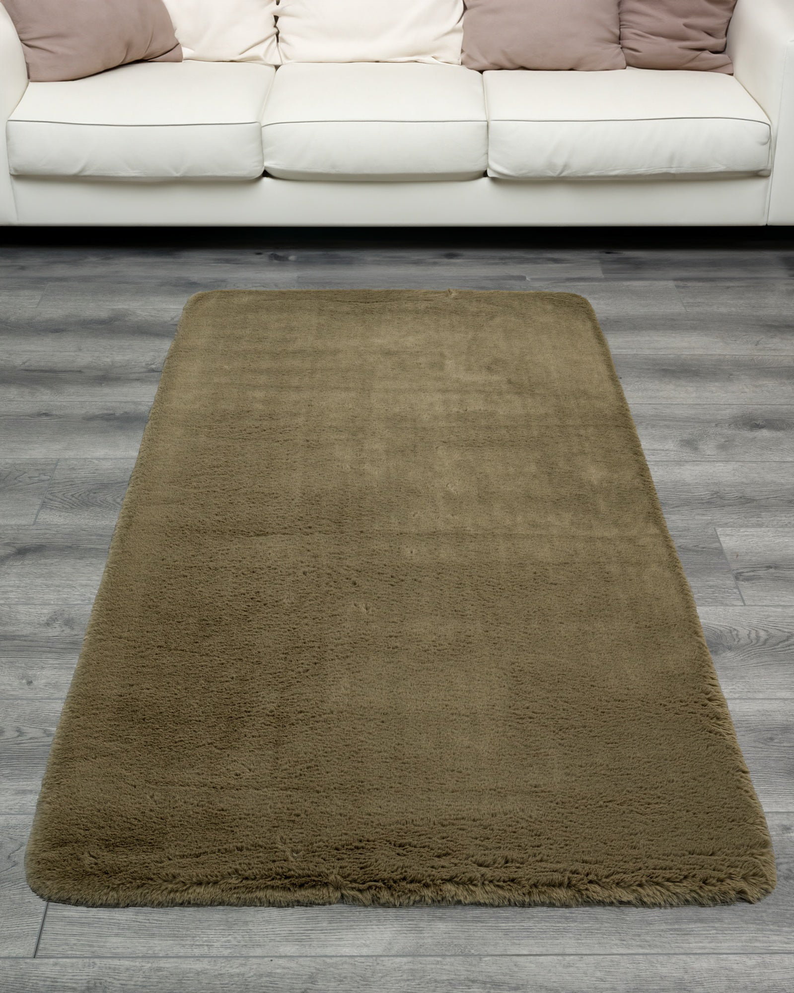 Laurel Foundry Modern Farmhouse® Engel Wickham Mink Modern Plush Soft ...