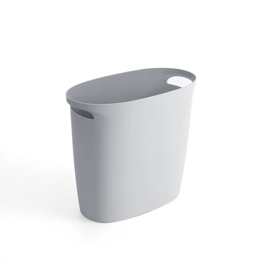 JYK 5 Gallons Plastic Open Trash Can & Reviews | Wayfair
