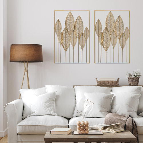 Gold Wall Accents You'll Love | Wayfair