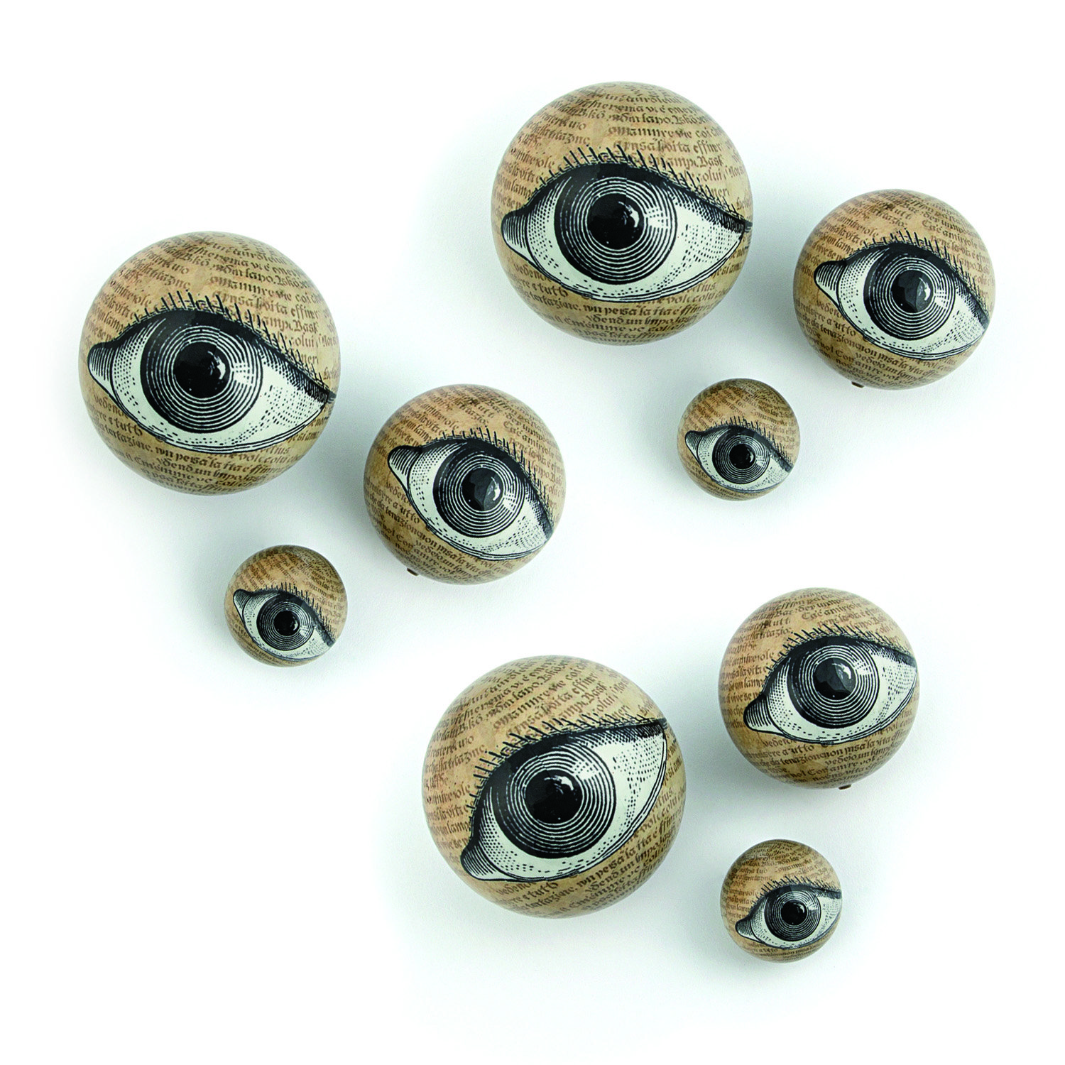 The Holiday Aisle® 9 Piece Eyeball Orbs Halloween Decorations Set ...