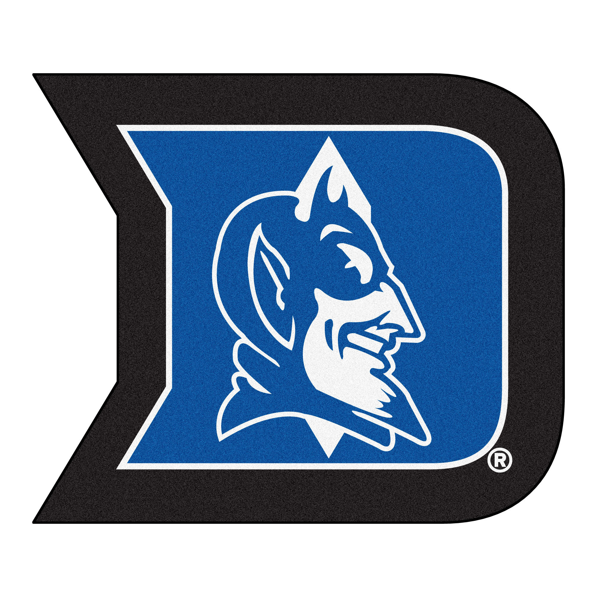 FANMATS NCAA Duke University Mascot NULL in. x 36 in. Non-Slip Indoor ...