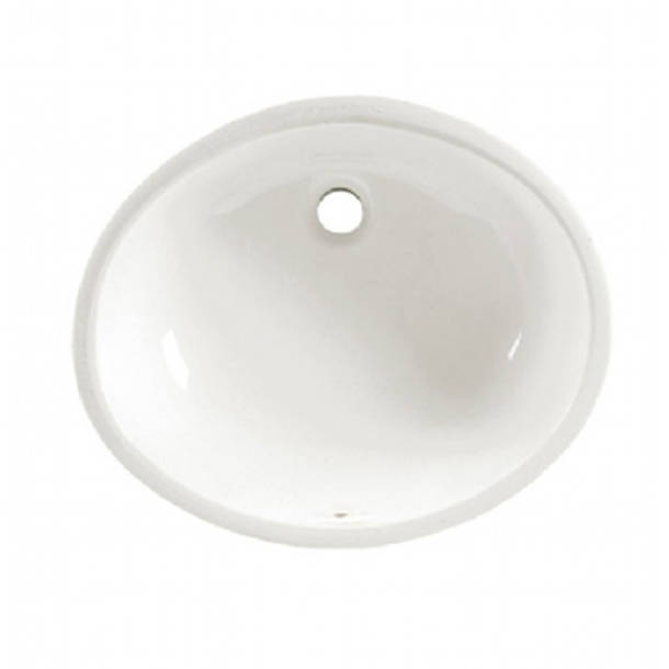 American Standard 14.125'' Ceramic Oval Undermount Bathroom Sink with ...