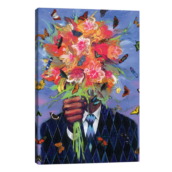 Marlow Home Co. Date With Destiny by Black Ink Art - Wrapped Canvas ...