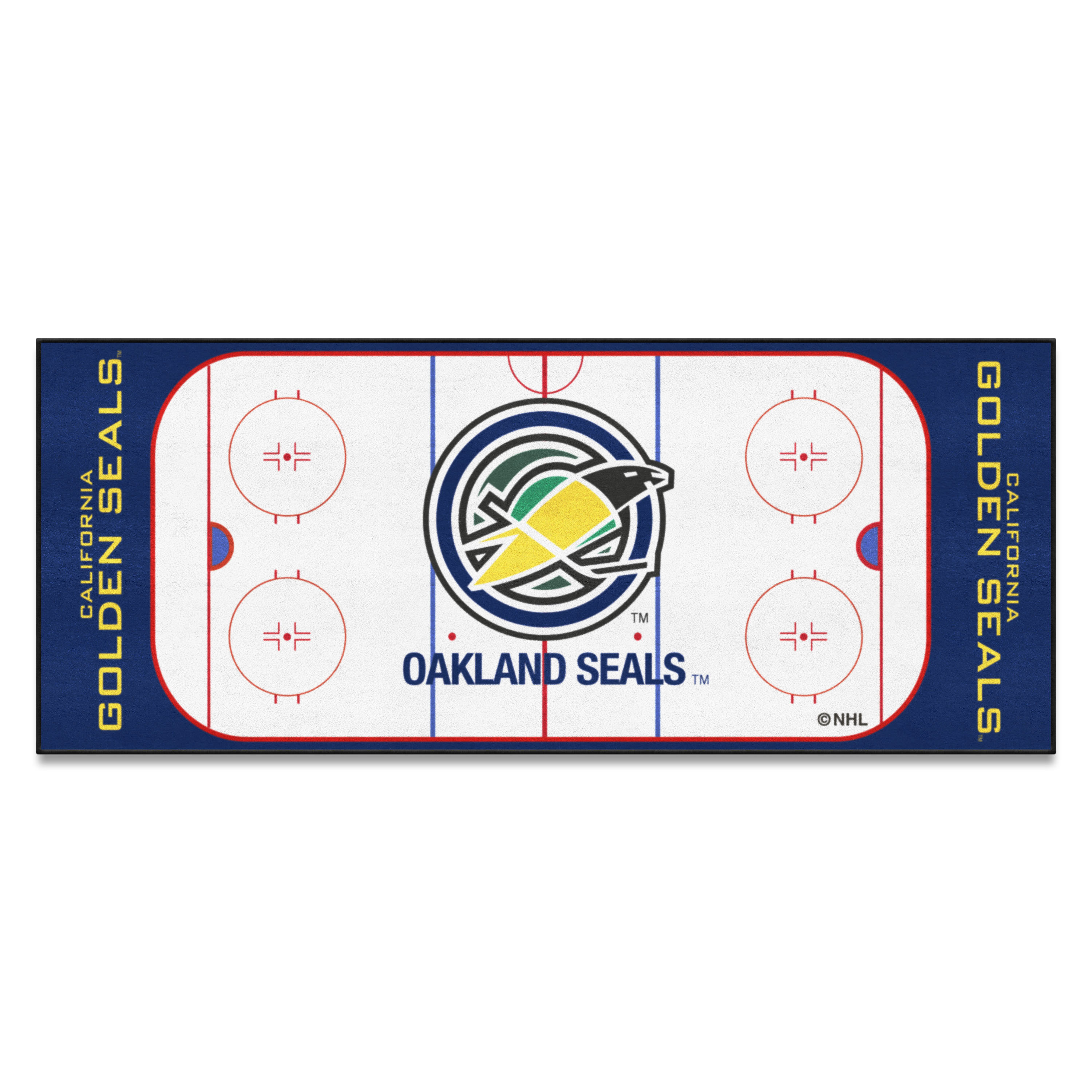 FANMATS California Golden Seals_NHLRETRO California Golden Seals Rink ...