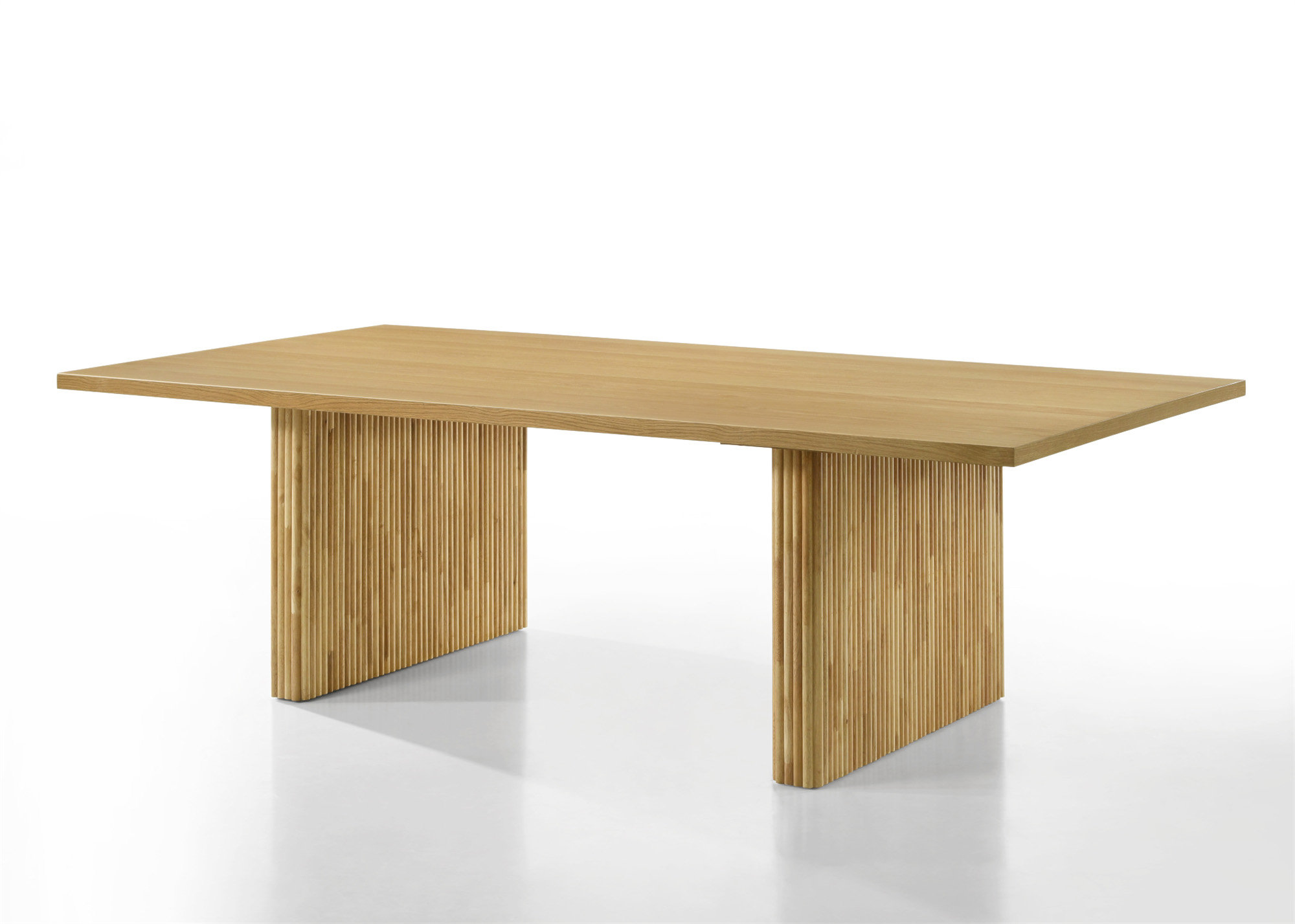Ebern Designs Einar Natural Finish Dining Table | Wayfair