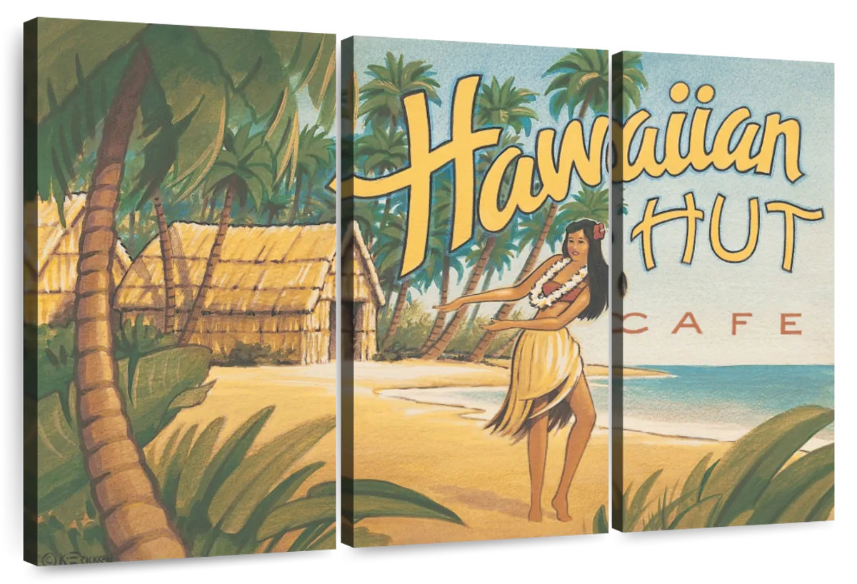 Beachcrest Home™ Gillard Hawaiian Hut Cafe | Wayfair